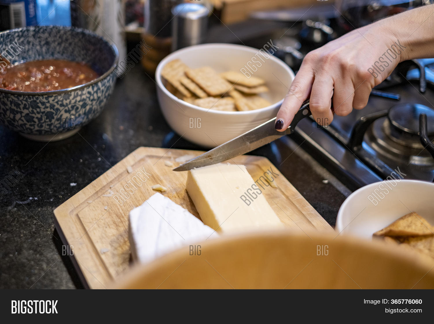 Slicing Eating Cheese Image & Photo (Free Trial) | Bigstock