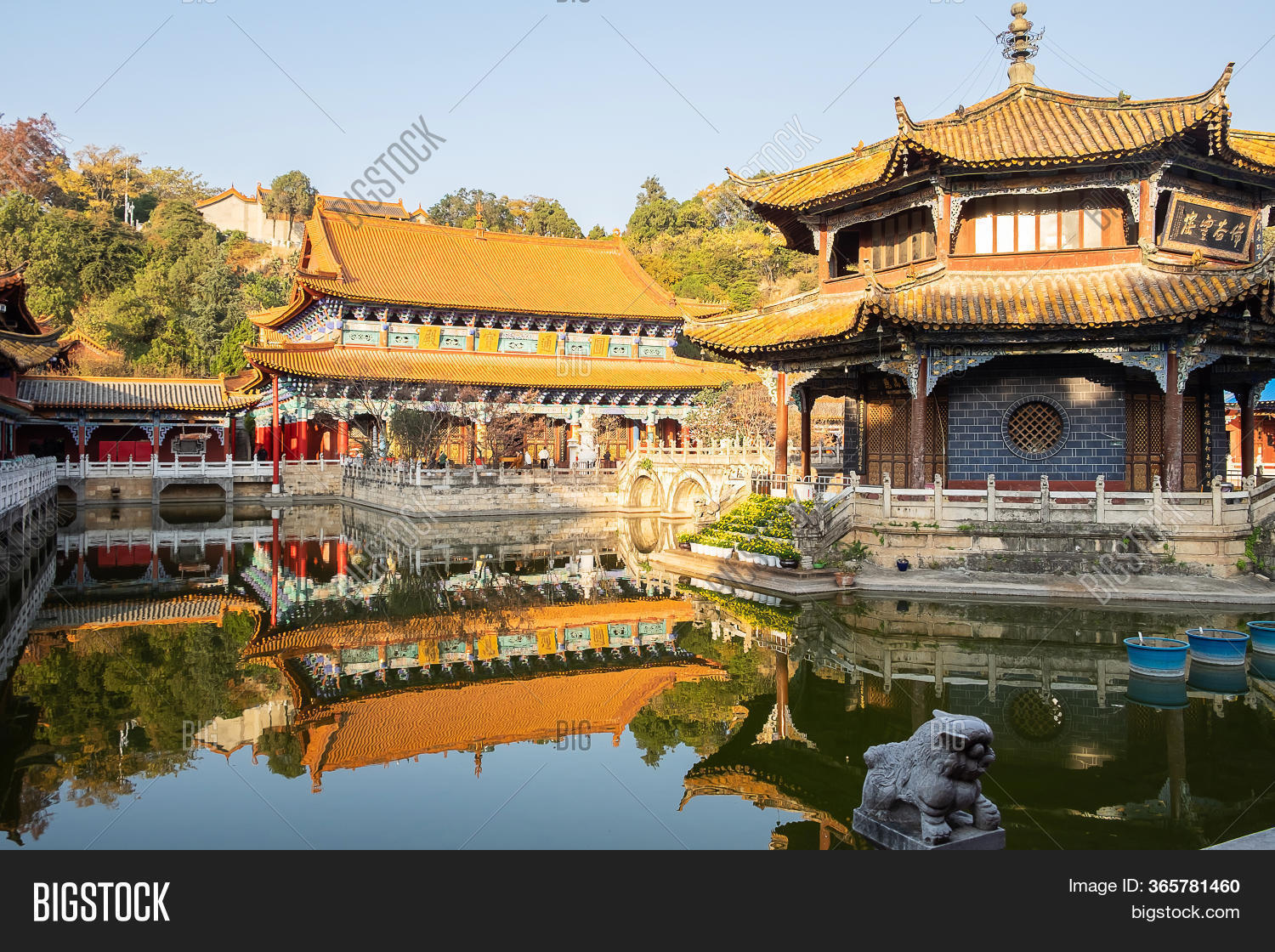 Scenic Yuantong Temple Image & Photo (Free Trial) | Bigstock