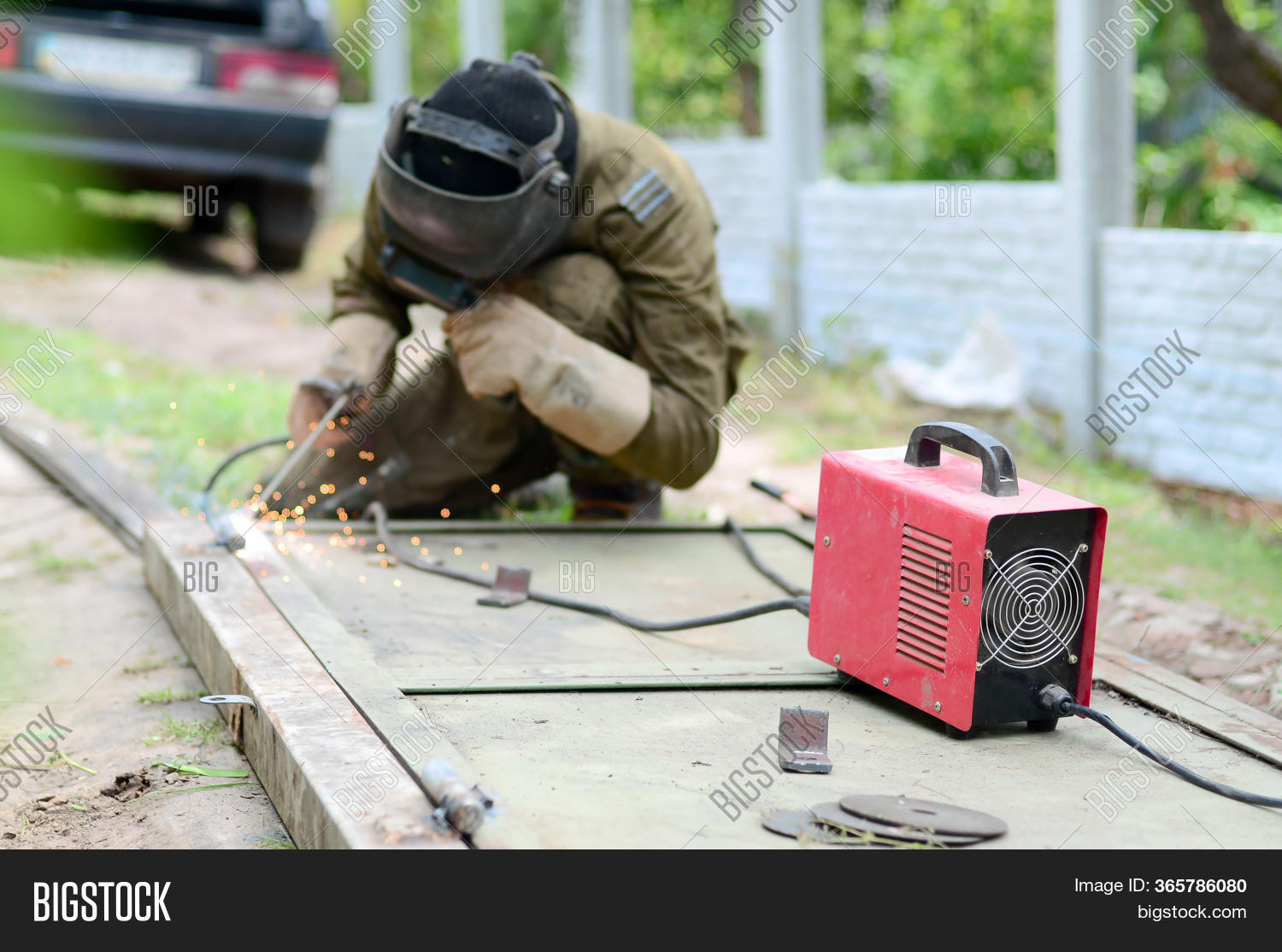 Old Man Welder Brown Image & Photo (Free Trial) | Bigstock
