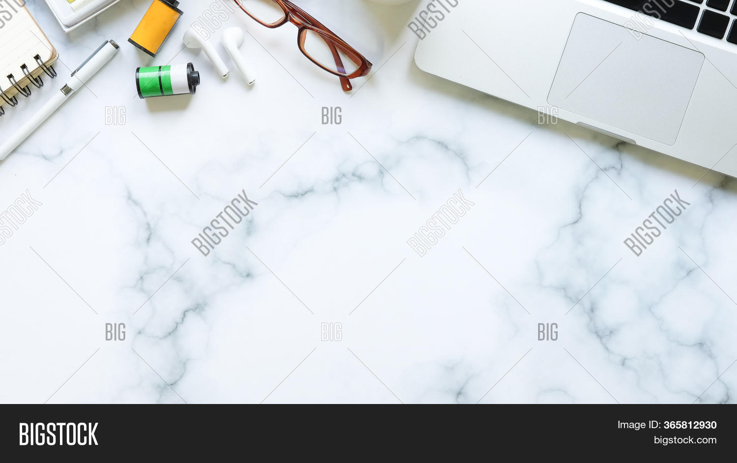 Top View White Office Image & Photo (Free Trial) | Bigstock