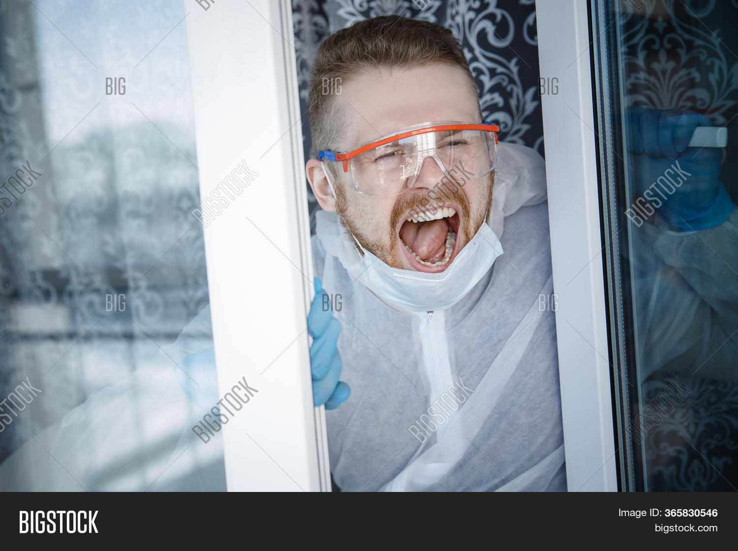 Man House Quarantined Image & Photo (Free Trial) | Bigstock