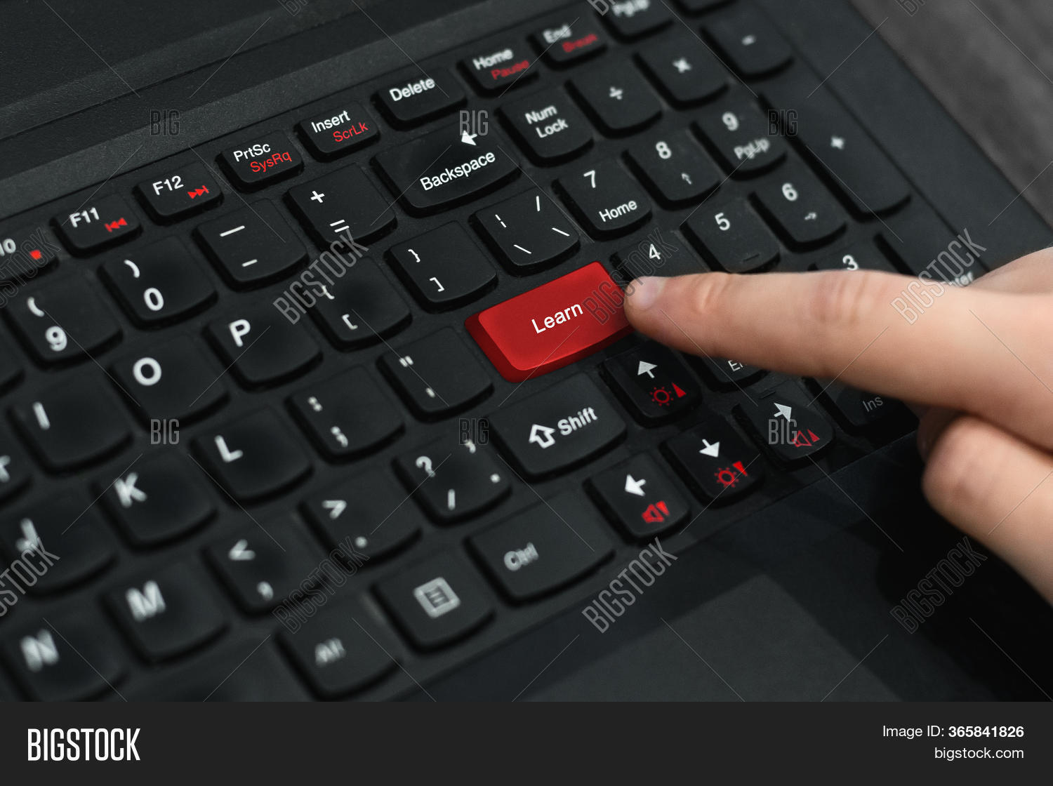 Index Finger Presses Image & Photo (Free Trial) | Bigstock