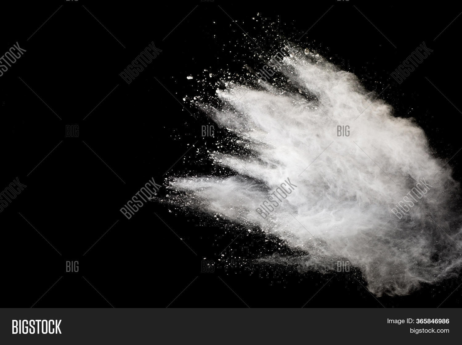 White Powder Explosion Image & Photo (Free Trial) | Bigstock