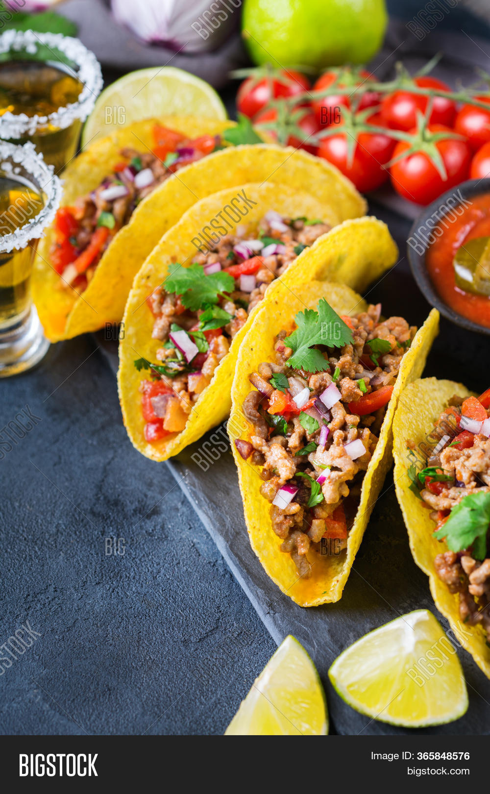 Taco Shell Nachos Beef Image & Photo (Free Trial) | Bigstock
