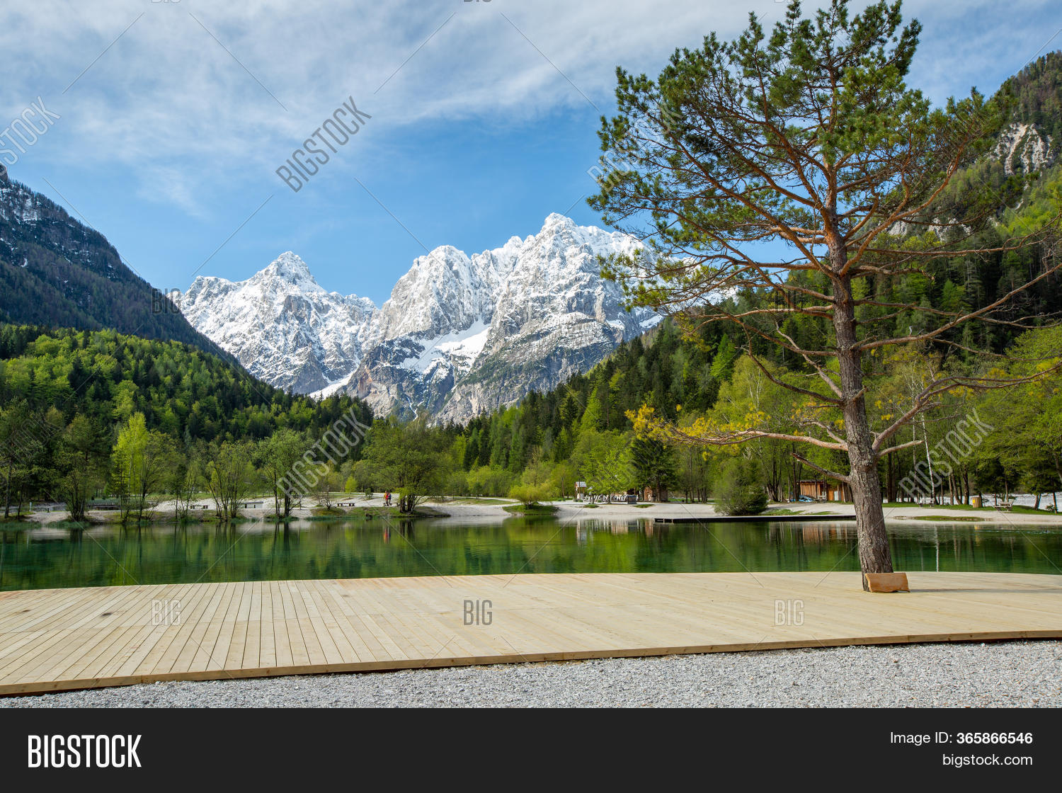 Jasna Lake Kranjska Image & Photo (Free Trial) | Bigstock