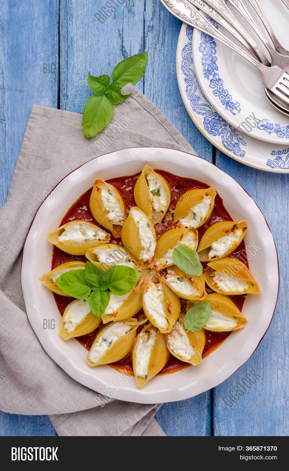 Pasta Stuffed Ricotta Image & Photo (Free Trial) | Bigstock