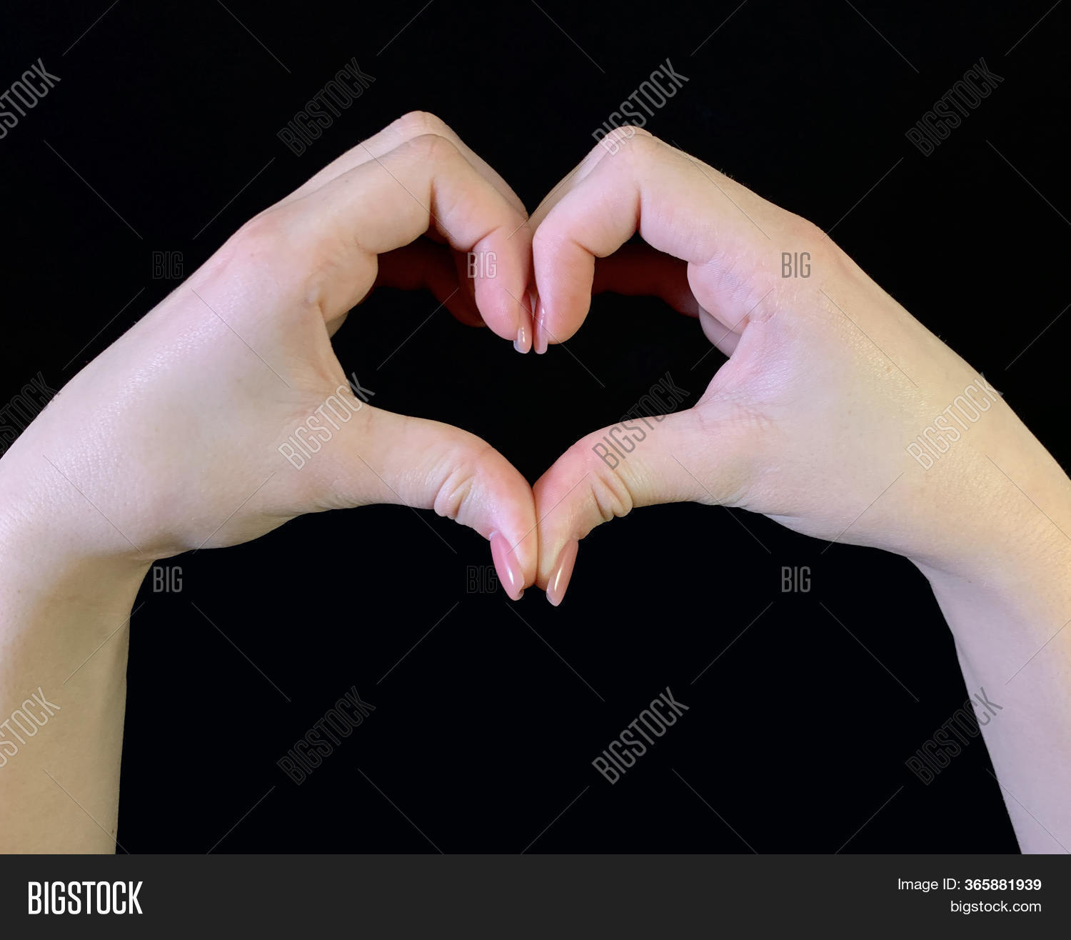 Two Hands Depict Heart Image & Photo (Free Trial) | Bigstock
