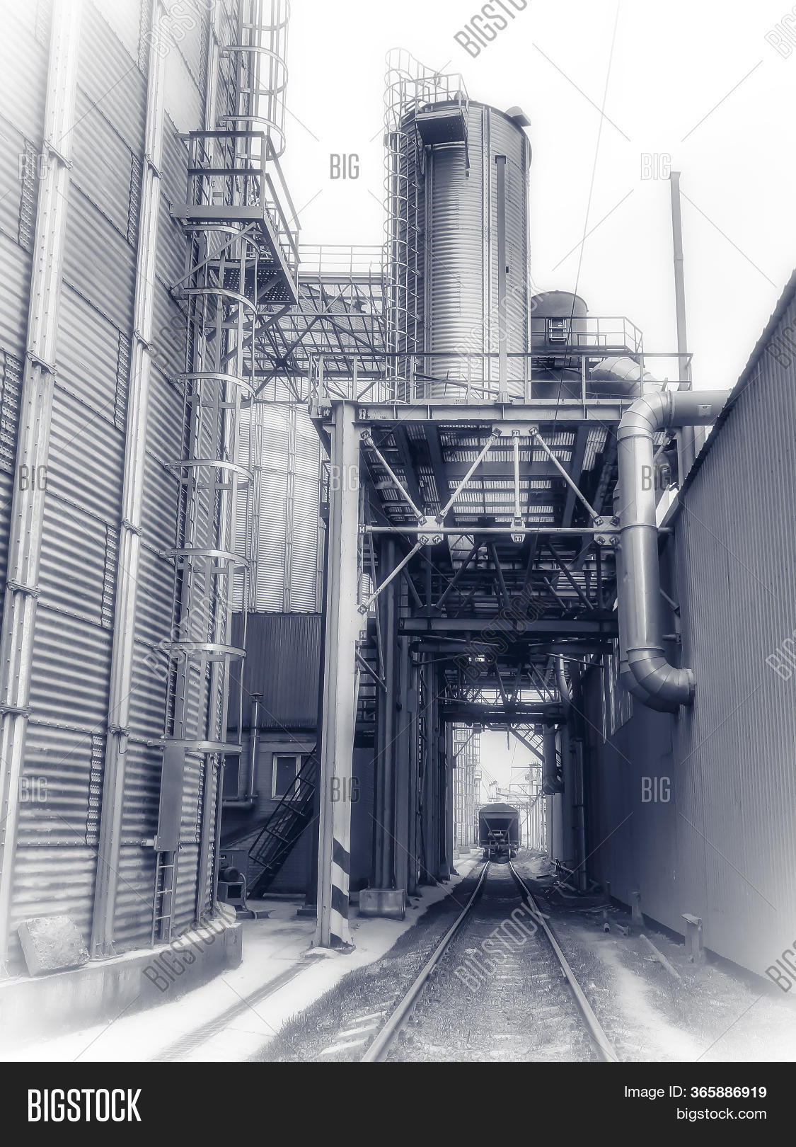 Railway Modern Grain Image & Photo (Free Trial) | Bigstock