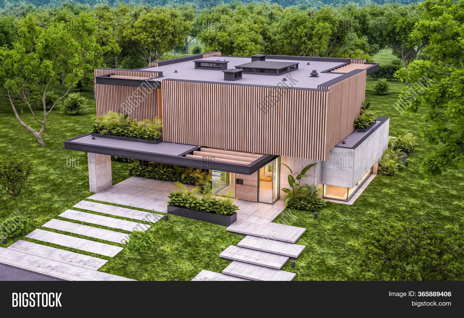 3D Rendering Modern Image & Photo (Free Trial) | Bigstock