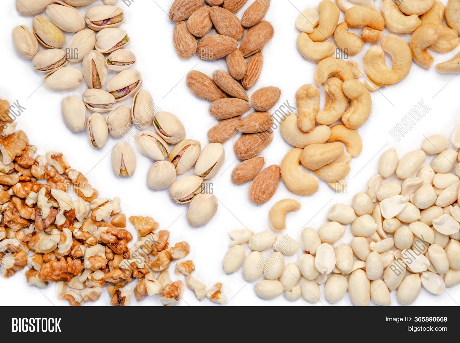 Assortment Nuts On Image & Photo (Free Trial) | Bigstock