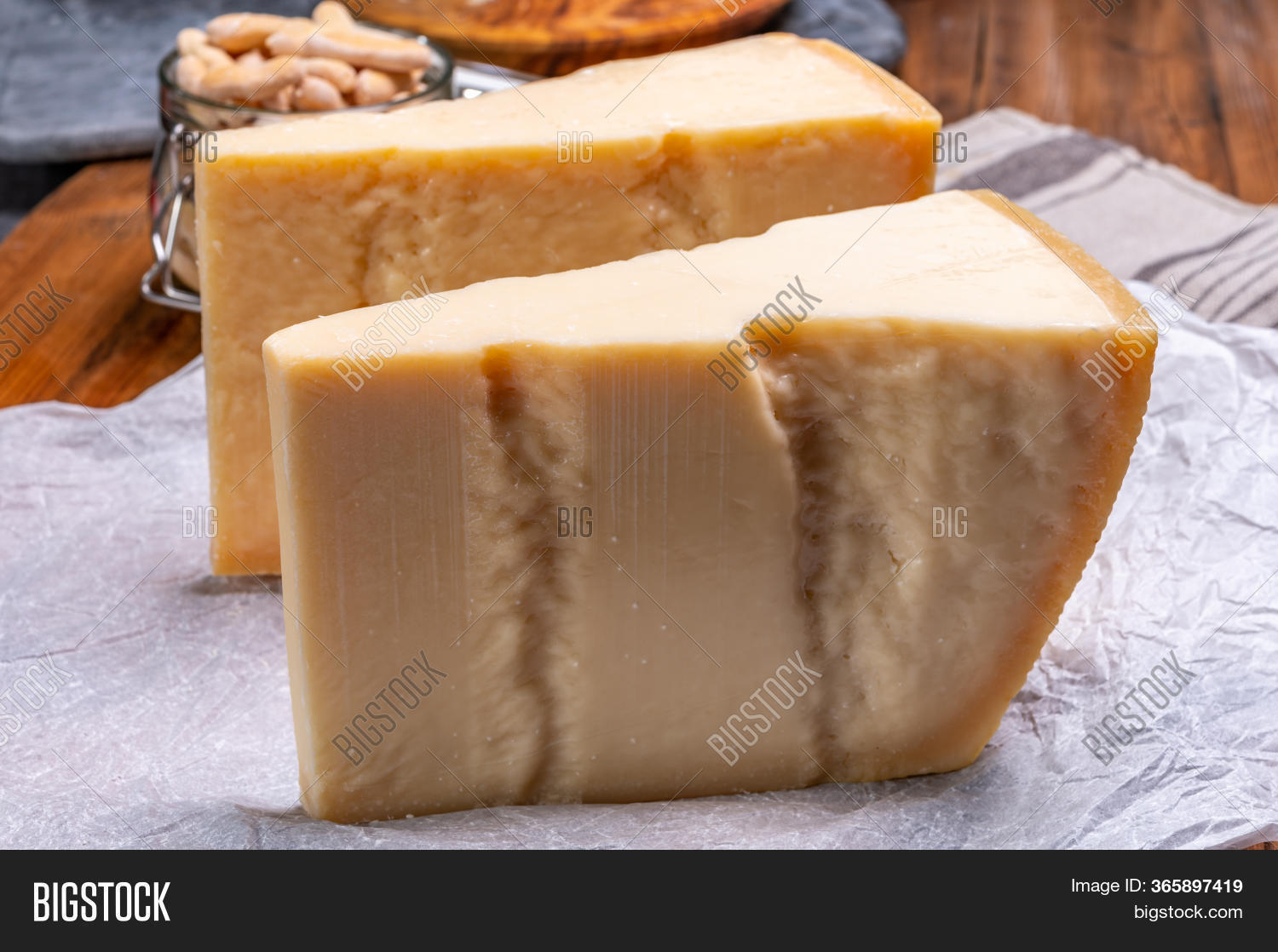 Big Wedges Parmigiano- Image & Photo (Free Trial) | Bigstock