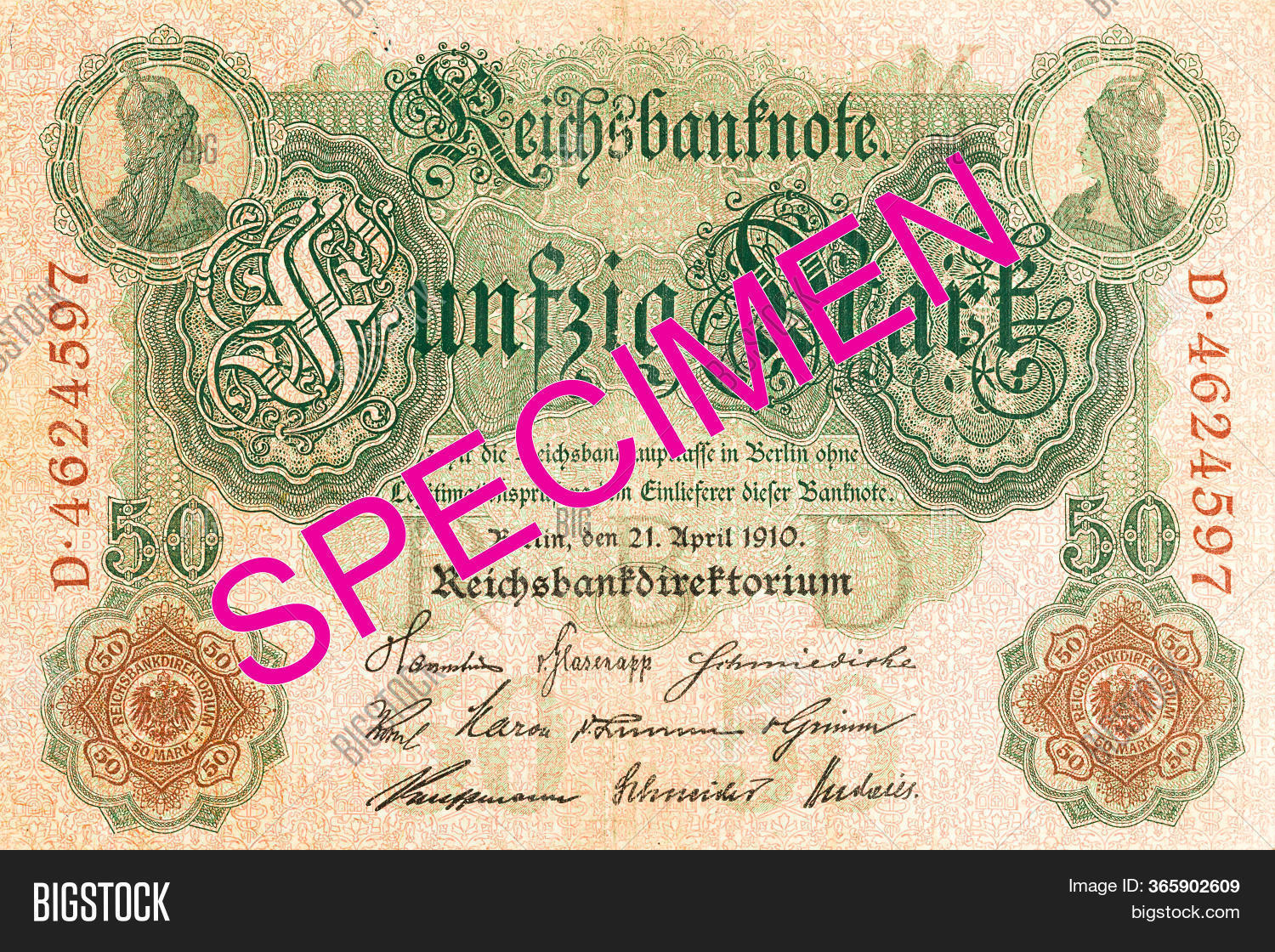 Single 50 German Mark Image & Photo (Free Trial) | Bigstock