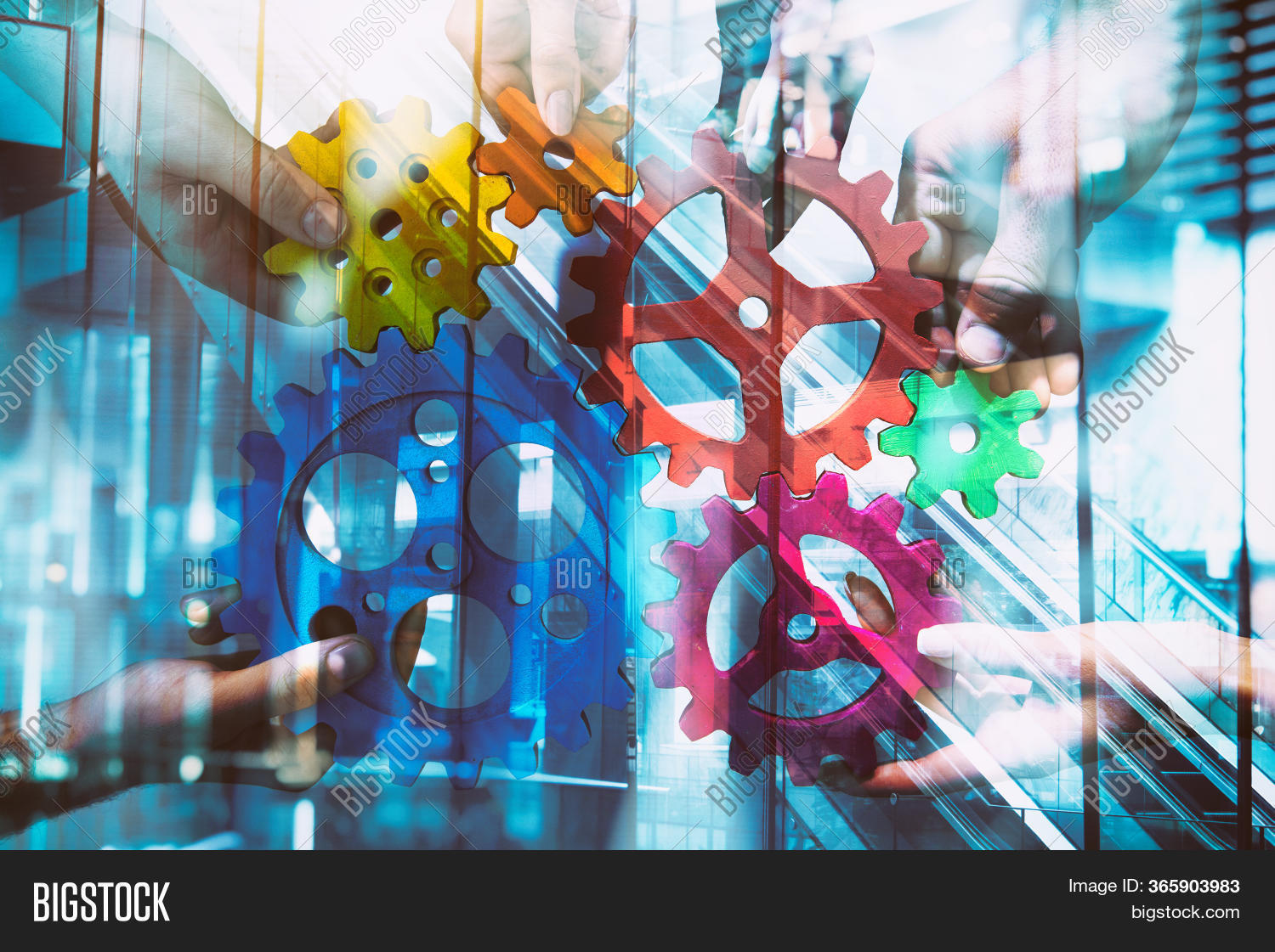 Business Team Connect Image & Photo (Free Trial) | Bigstock