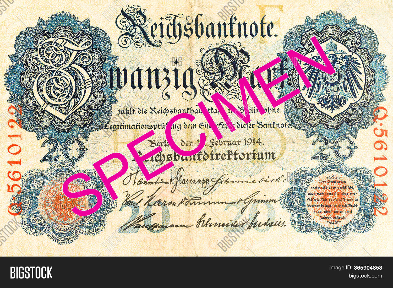 Single 20 German Mark Image & Photo (Free Trial) | Bigstock