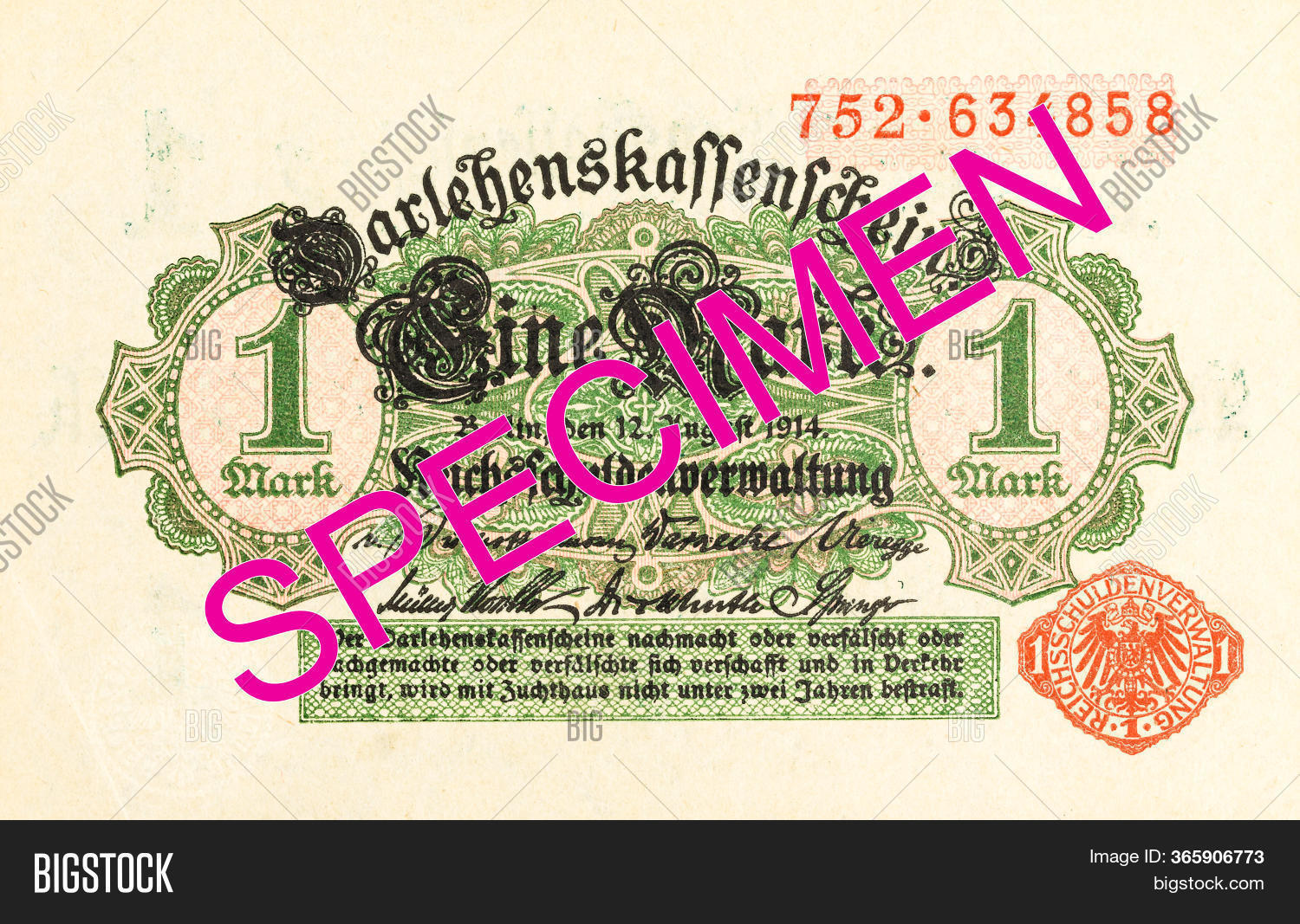 Single 1 German Mark Image & Photo (Free Trial) | Bigstock