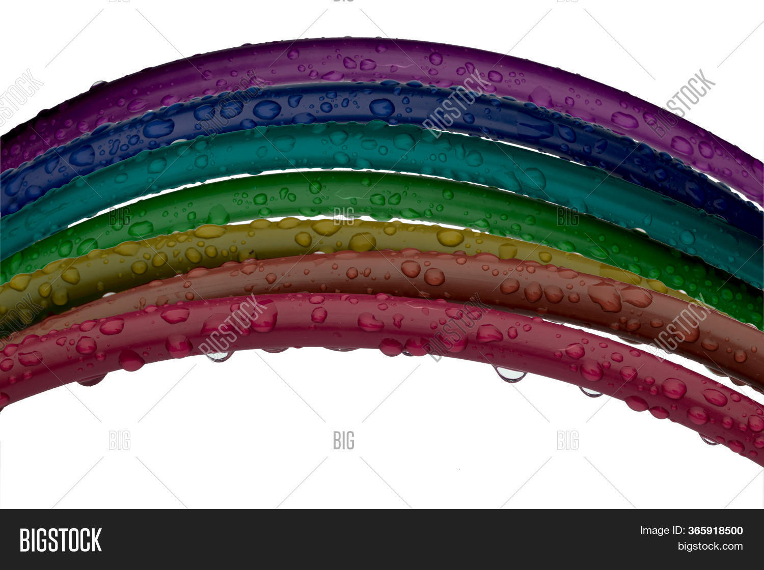 Rainbow Colors Wet Image & Photo (Free Trial) | Bigstock