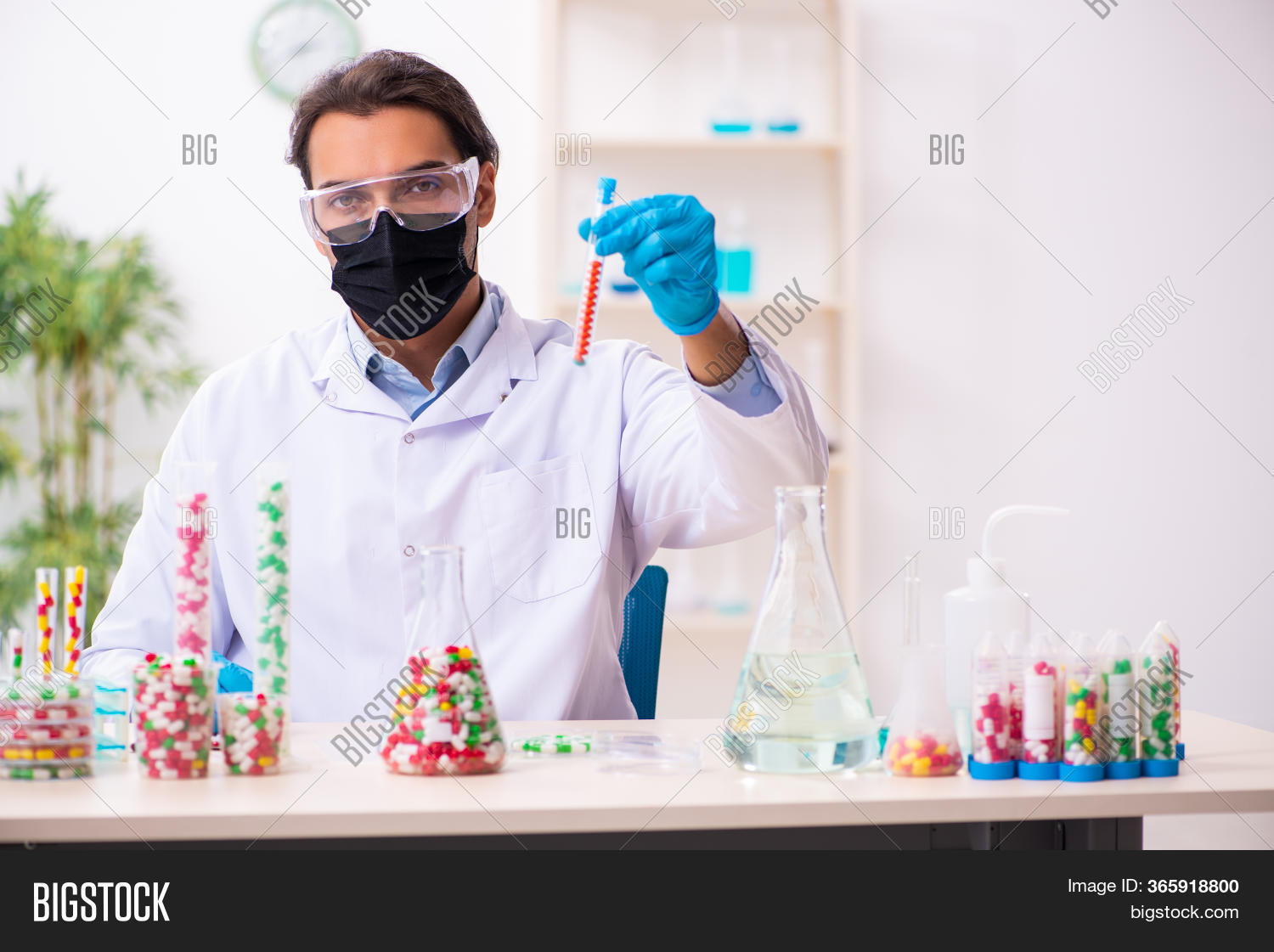 Young Male Chemist Image & Photo (Free Trial) | Bigstock
