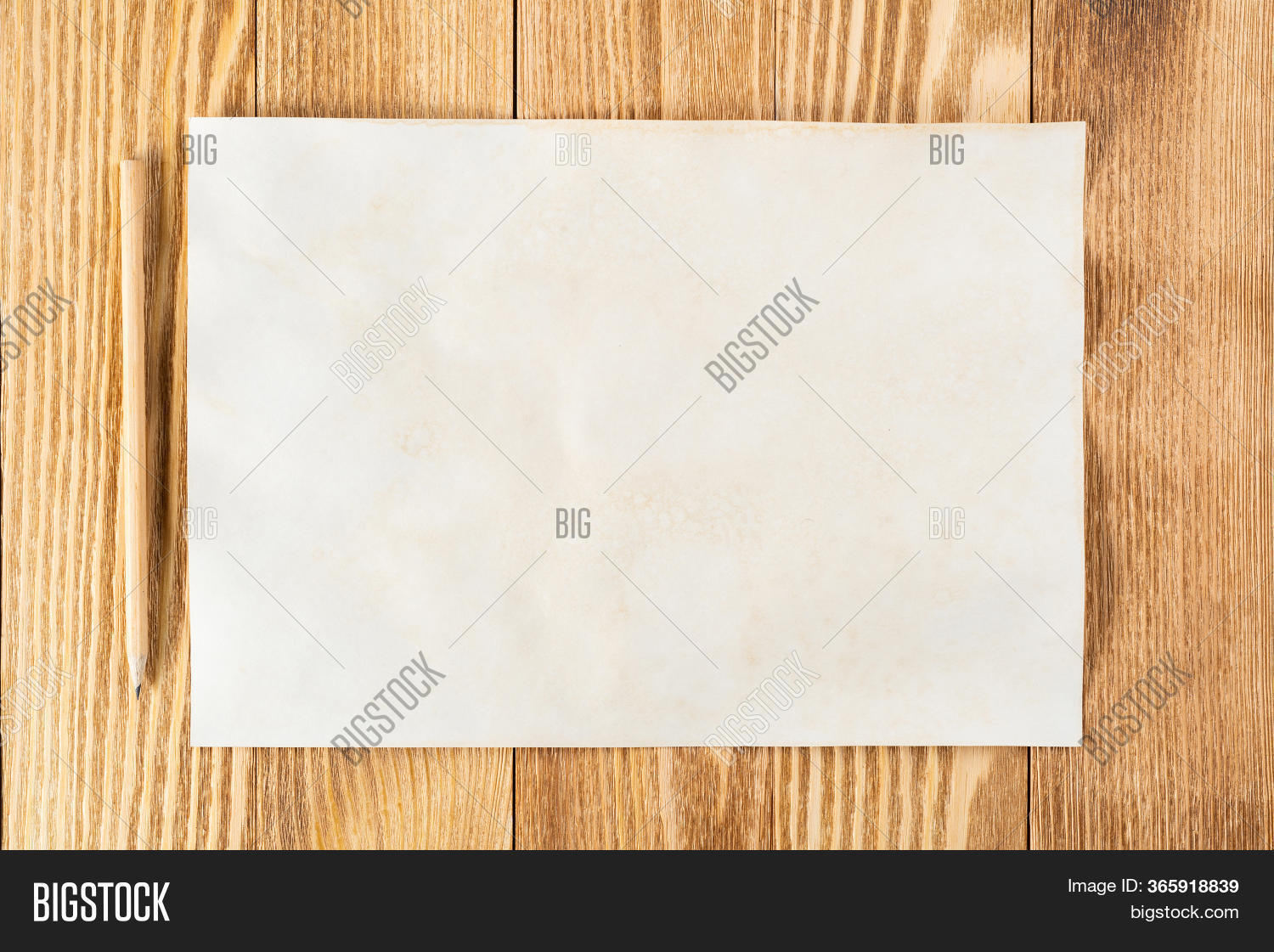 Sheet Paper Lying On Image & Photo (Free Trial) | Bigstock