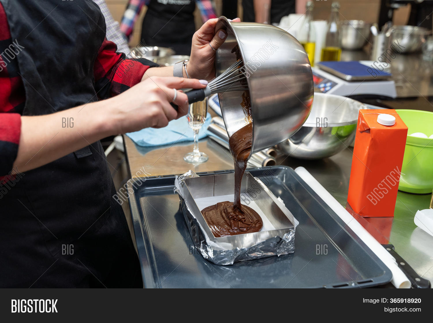 Woman Pouring Image & Photo (Free Trial) | Bigstock