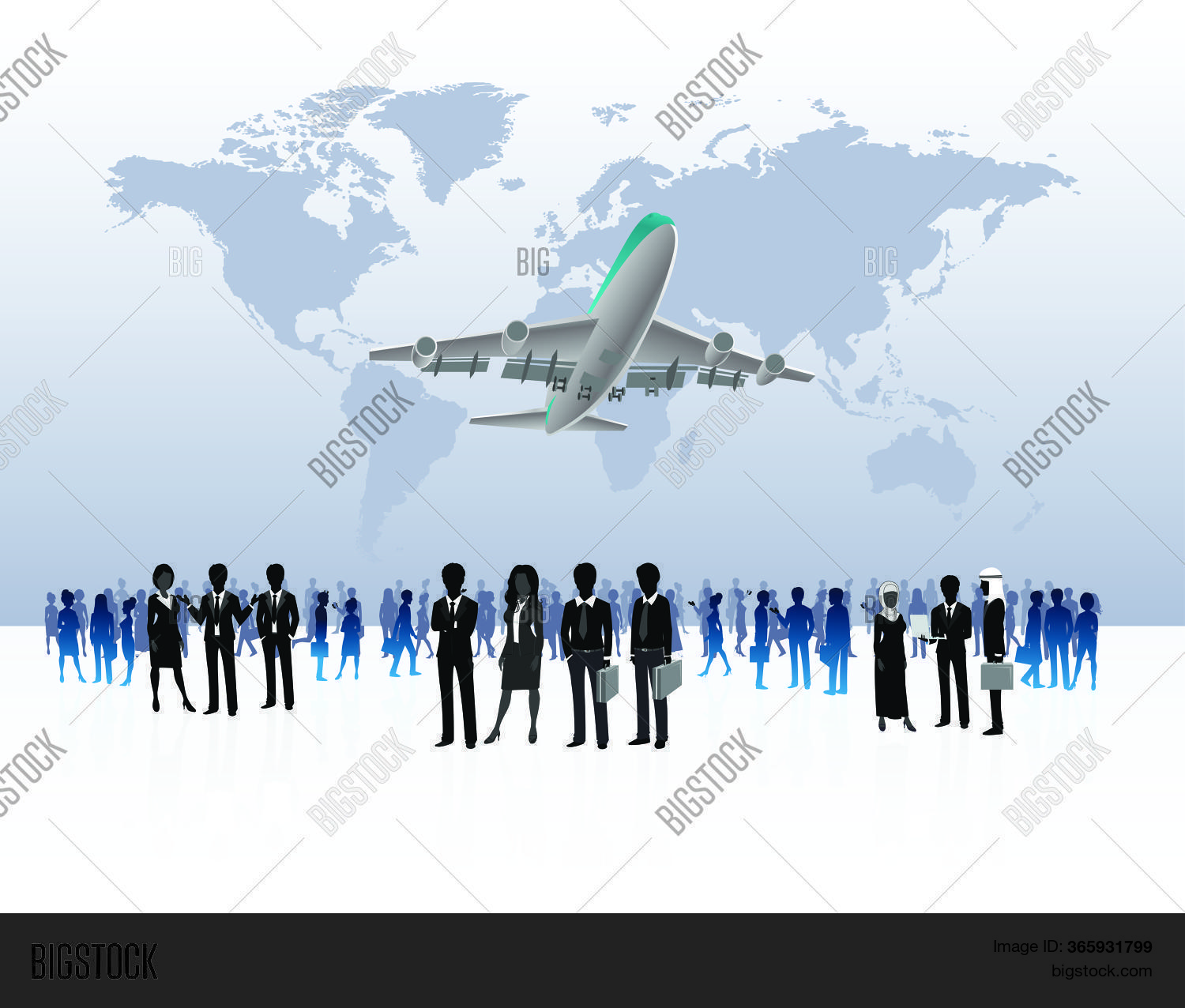 Businesstravel.eps Vector & Photo (Free Trial) | Bigstock