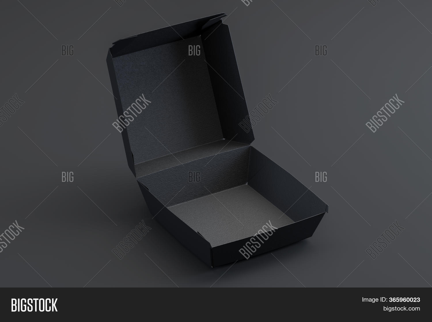 Blank Black Cardboard Image & Photo (Free Trial) | Bigstock