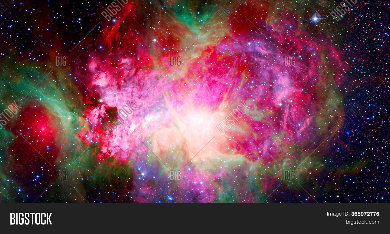 Colorful Galaxy Image & Photo (Free Trial) | Bigstock