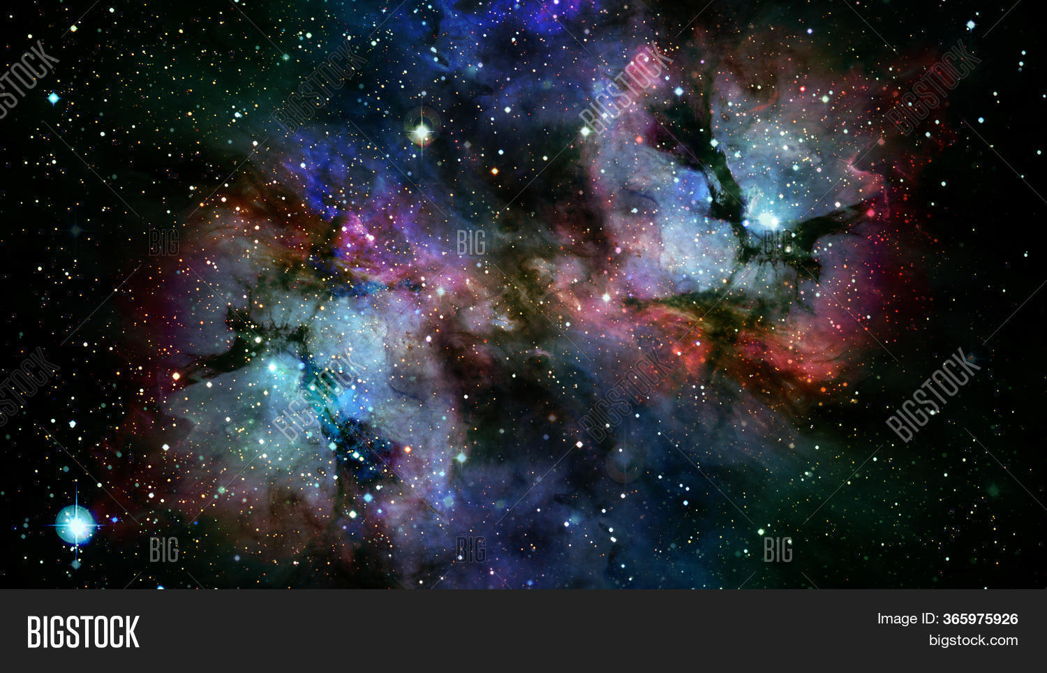 Spiral Galaxies Nebula Image & Photo (Free Trial) | Bigstock