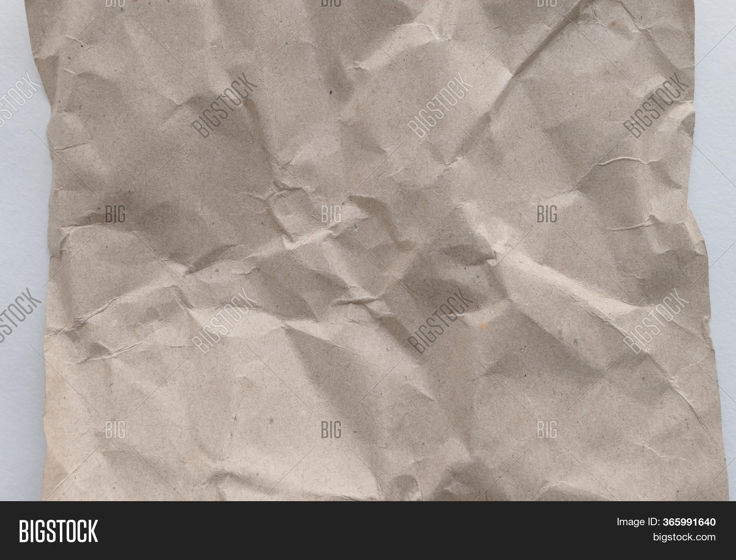 Brown Crumpled Paper Image & Photo (Free Trial) | Bigstock