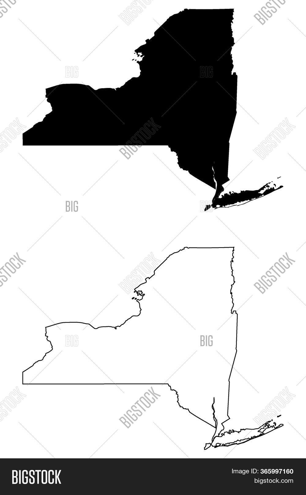 New York Ny State Vector & Photo (Free Trial) | Bigstock