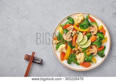 Pad Pak Ruam Veg Thai Image & Photo (Free Trial) | Bigstock