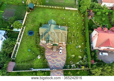 Aerial Top View House Image & Photo (Free Trial) | Bigstock