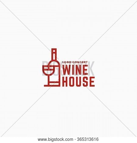 Wine House Logo Vector & Photo (Free Trial) | Bigstock