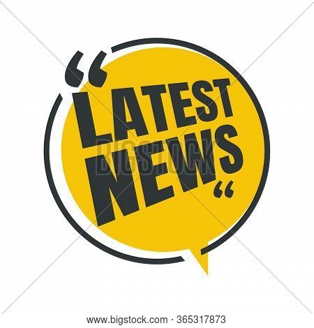 Latest News Icon Vector & Photo (Free Trial) | Bigstock