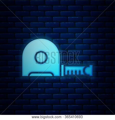 Glowing Neon Roulette Vector & Photo (Free Trial) | Bigstock