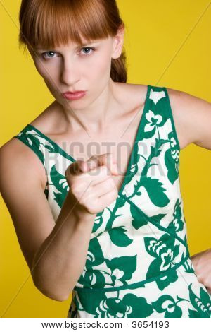 Angry Redhead Lady Image & Photo (Free Trial) | Bigstock