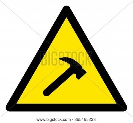 Raster Hammer Flat Image & Photo (Free Trial) | Bigstock