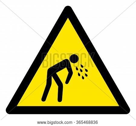 Raster Vomit Flat Image & Photo (Free Trial) | Bigstock