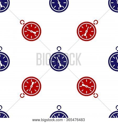 Blue Red Compass Icon Vector & Photo (Free Trial) | Bigstock