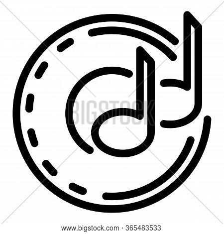 Music Notes Circle Vector & Photo (Free Trial) | Bigstock
