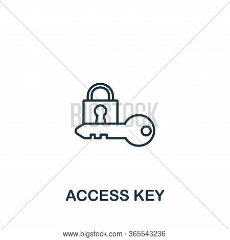 Access Key Icon Vector & Photo (Free Trial) | Bigstock