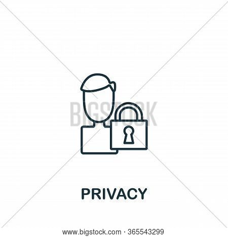 Privacy Icon Security Vector & Photo (Free Trial) | Bigstock