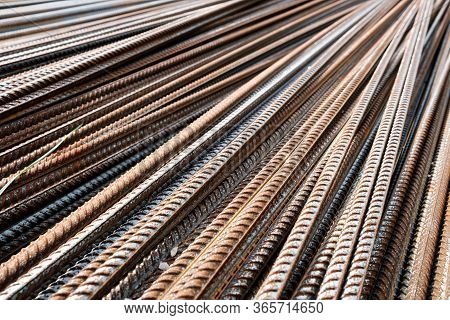 Rebar Stacked Storage Image & Photo (Free Trial) | Bigstock