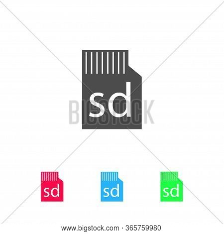Micro Sd Card Icon Vector & Photo (Free Trial) | Bigstock