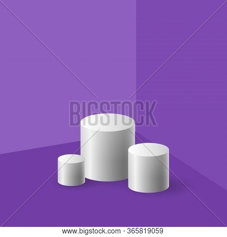 Cylindrical Boxes Vector & Photo (Free Trial) | Bigstock