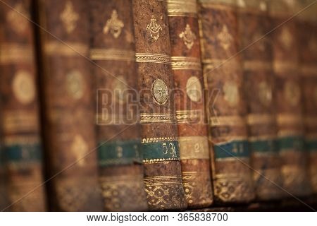 Antique Aged Books On Image & Photo (Free Trial) | Bigstock