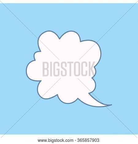 Cloud Speech Bubble. Vector & Photo (Free Trial) | Bigstock
