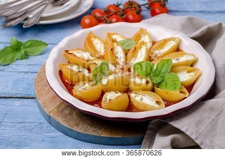 Pasta Stuffed Ricotta Image & Photo (Free Trial) | Bigstock