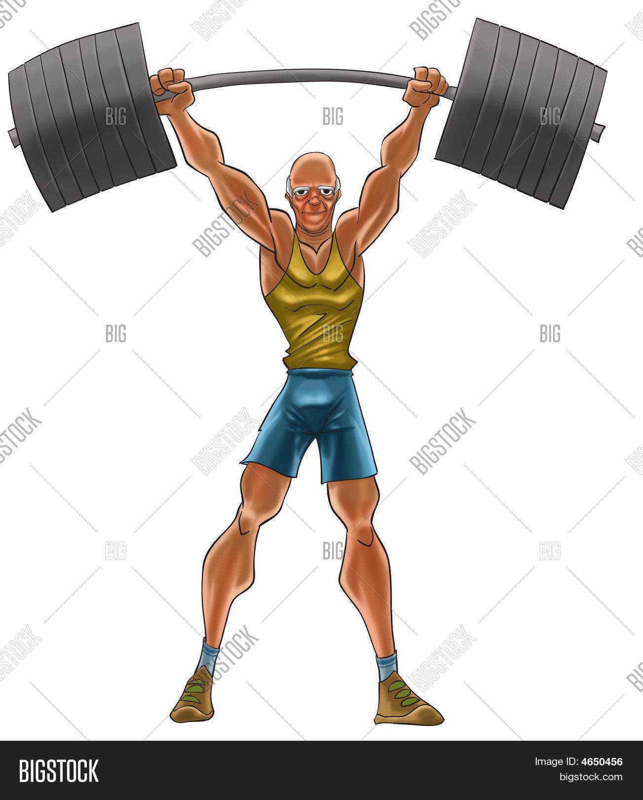 Old Strong Man Image & Photo (Free Trial) | Bigstock