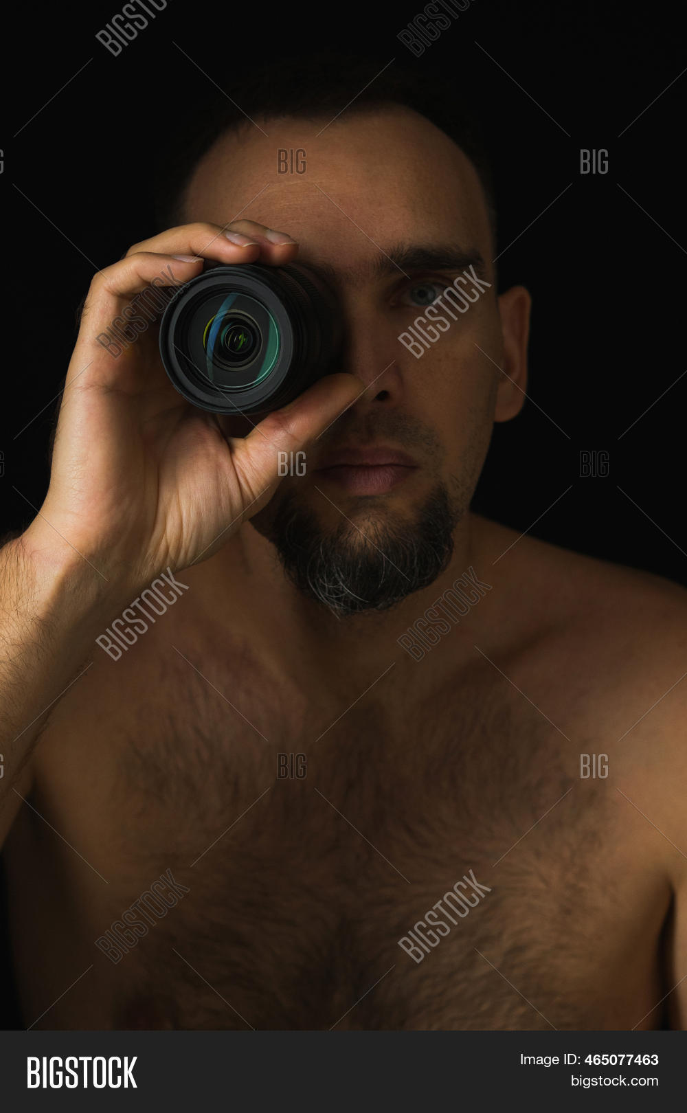 Close- Man Lens Image & Photo (Free Trial) | Bigstock
