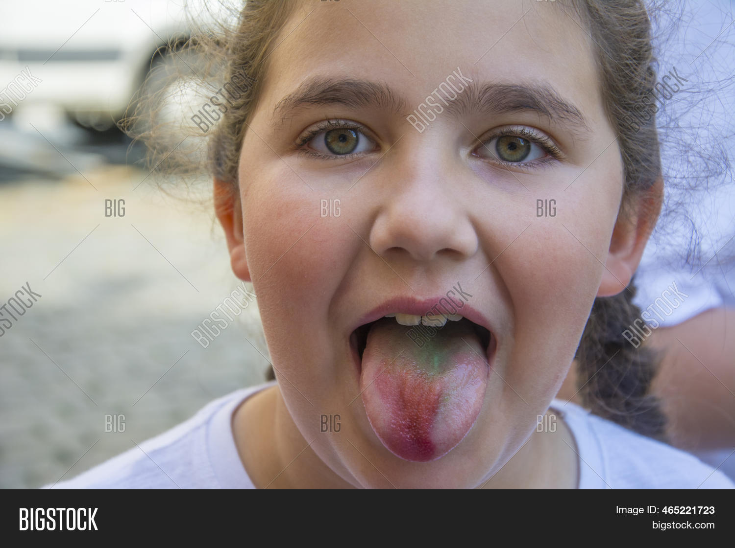Teenage Girl Ate Candy Image & Photo (Free Trial) | Bigstock